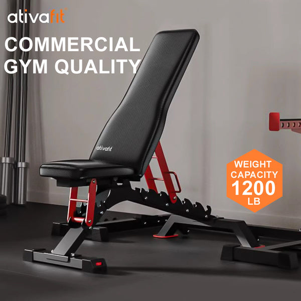 Pro Adjustable Weight Bench | Ativafit